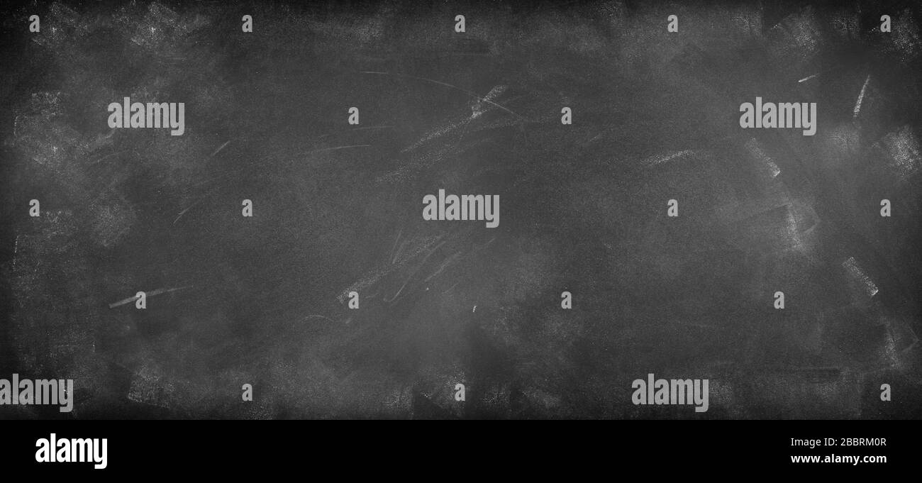 Chalk rubbed out on blackboard background Stock Photo - Alamy