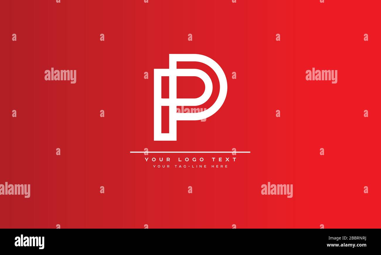 ABSTRACT LOGO P, PP ALPHABET LETTERS DESIGN Stock Vector Image & Art ...