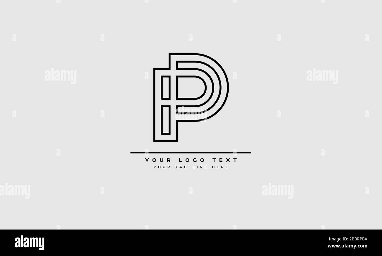Abstract initial p Black and White Stock Photos & Images - Alamy