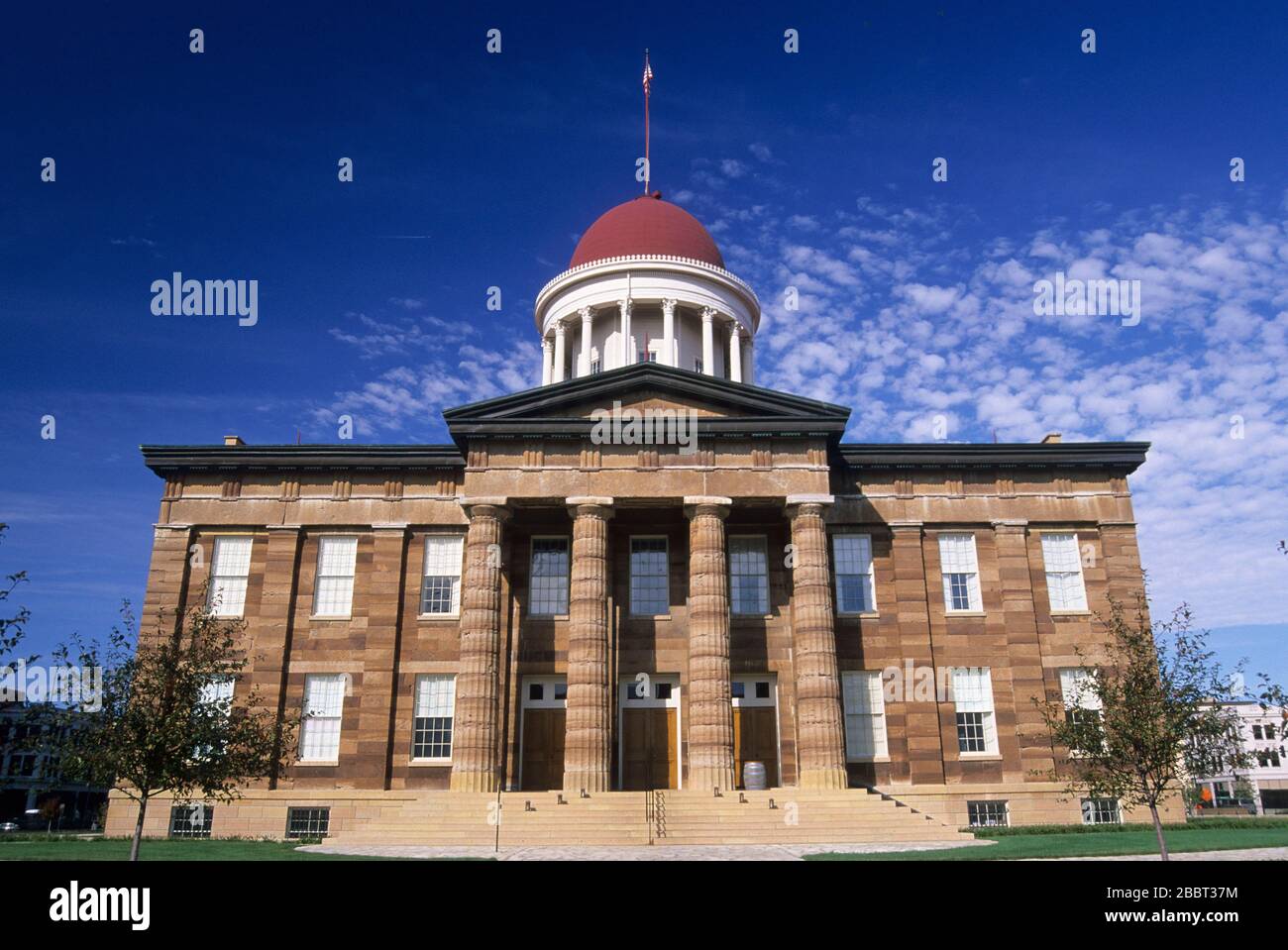Old State Capitol, Springfield, Illinois Stock Photo - Alamy
