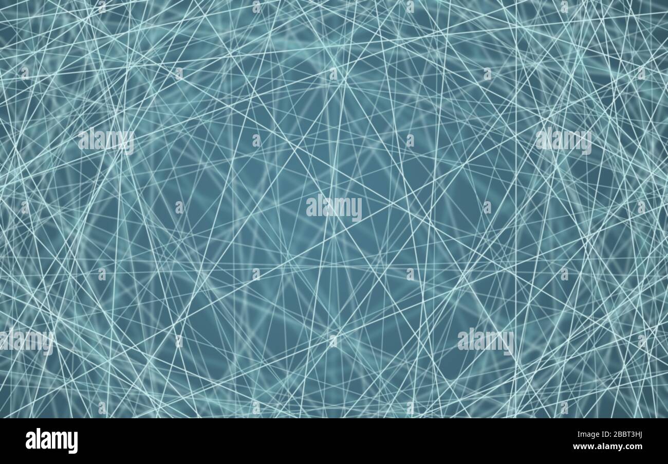 Vector illustration of online connectivity. Abstract map of business or ...