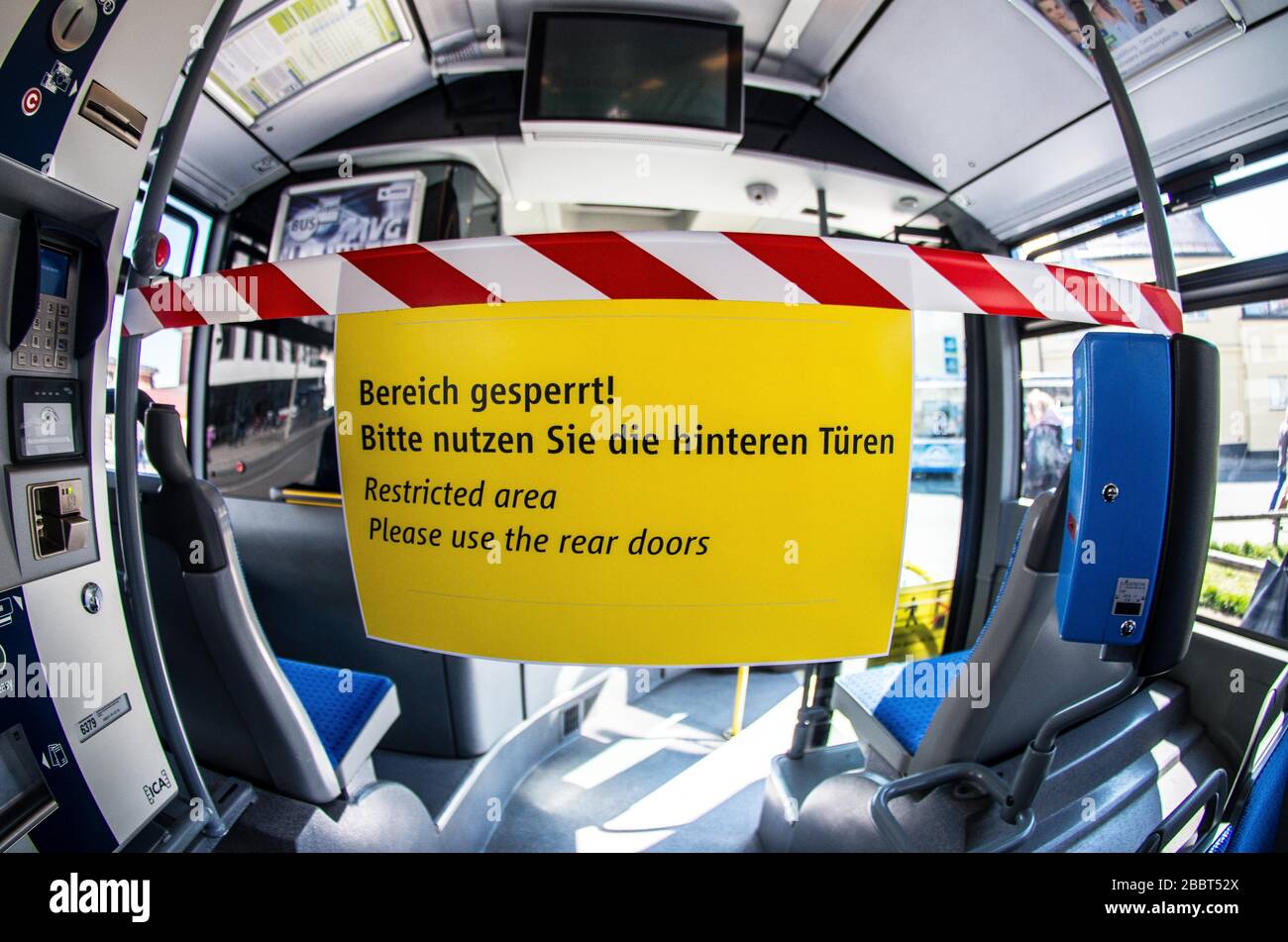 Verbot bus hi-res stock photography and images - Alamy