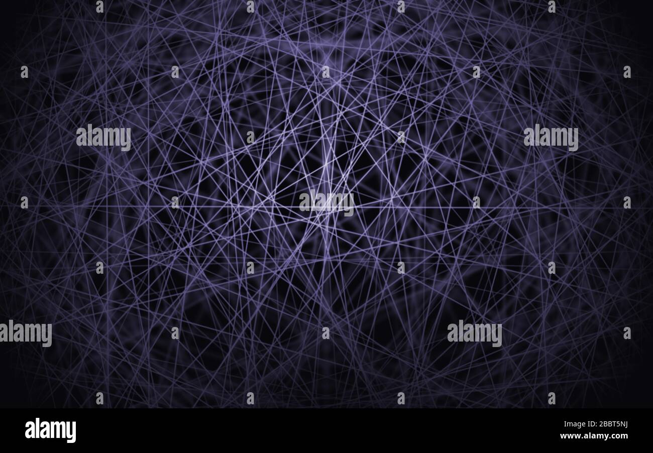 Vector illustration of online connectivity. Abstract map of business or ...