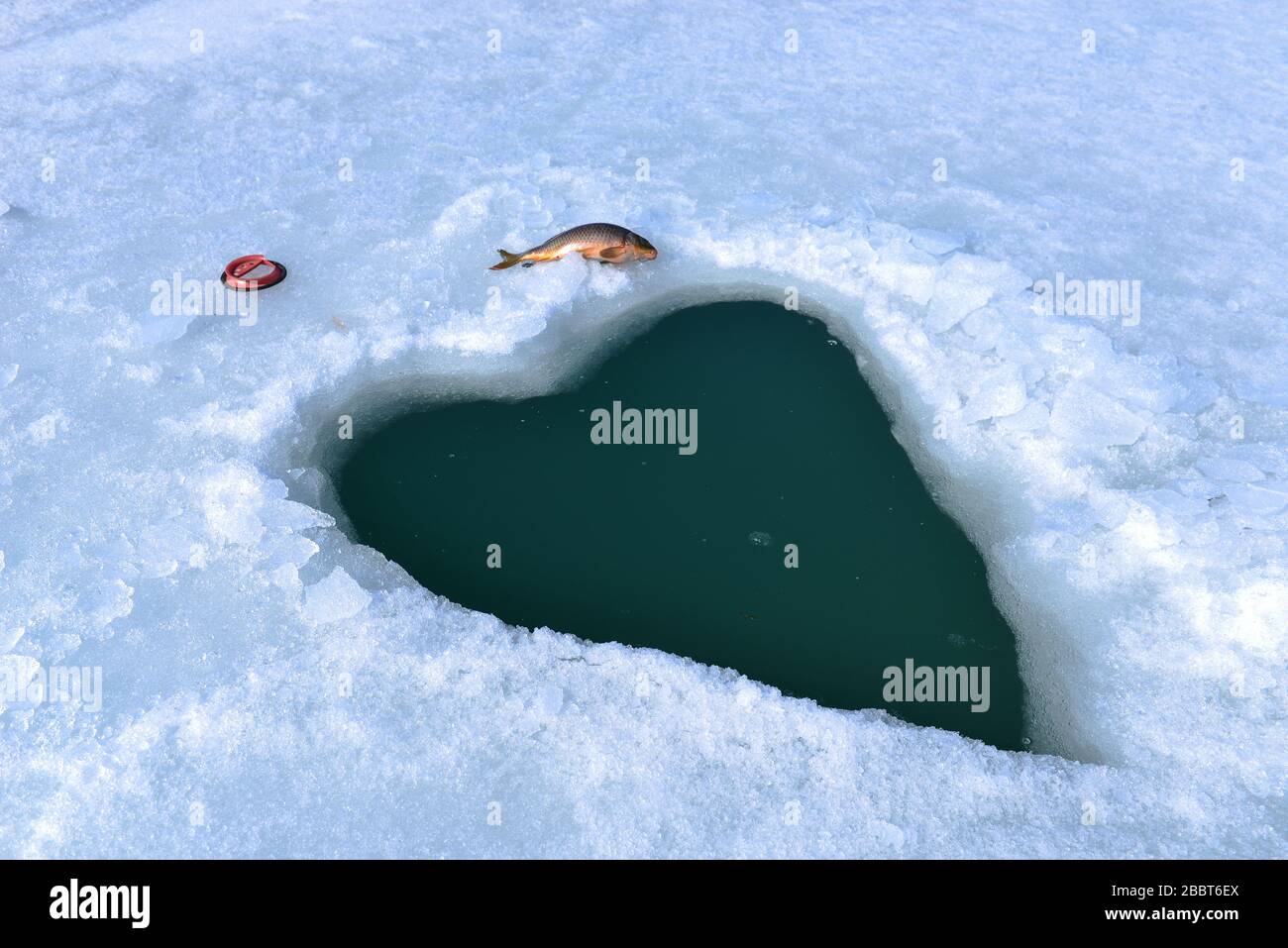 Heart fishing hi-res stock photography and images - Alamy