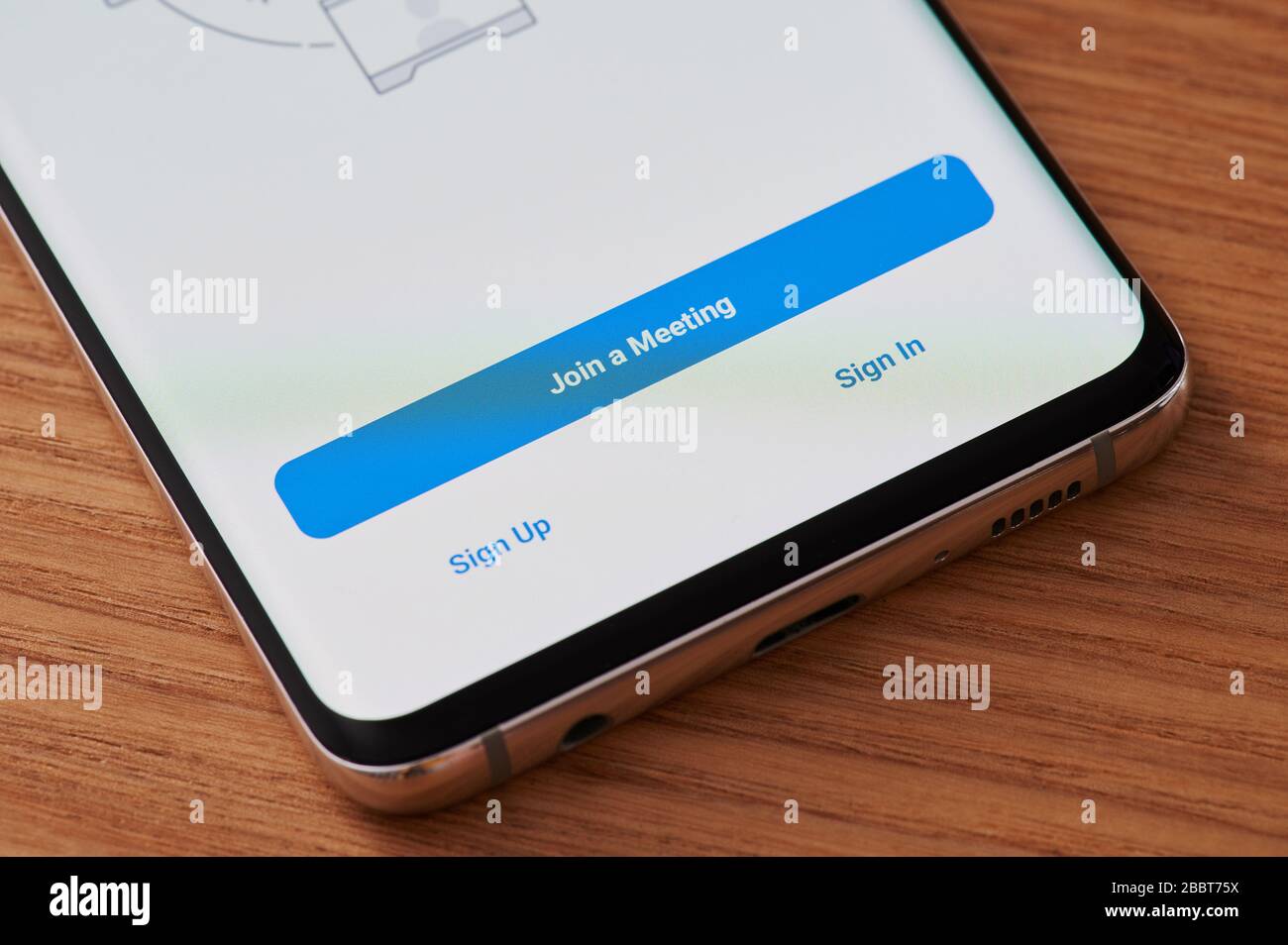 Zoom social media logo hi-res stock photography and images - Alamy