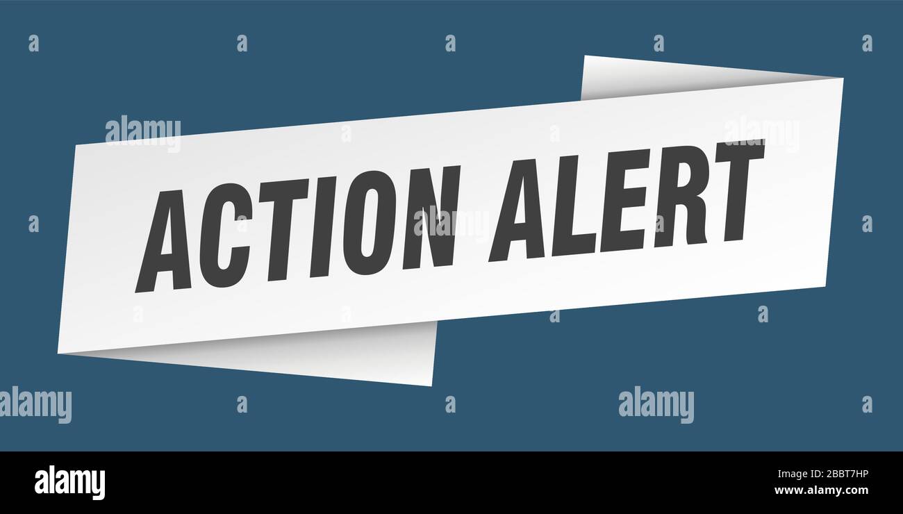Action alert banner template hi-res stock photography and images - Alamy