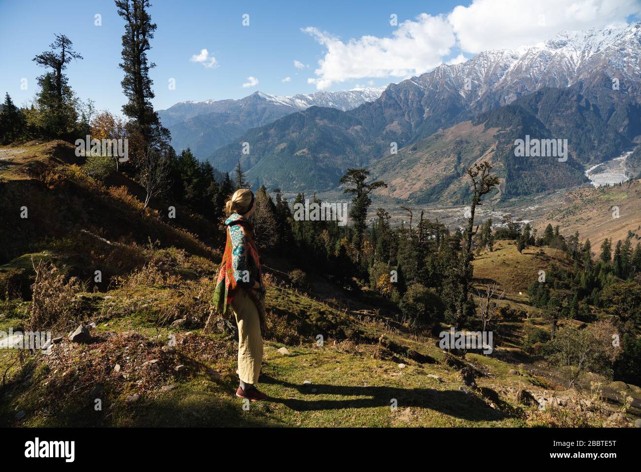 India Manali Rohtang Pass road - Oct 2018: Rohtang Pass in Northern ...