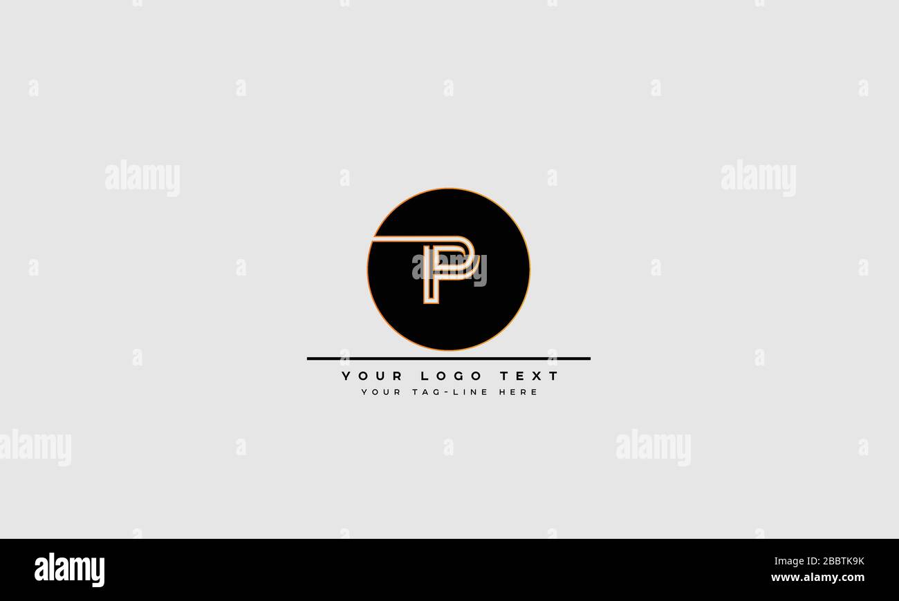 ABSTRACT LOGO P, PP ALPHABET LETTERS DESIGN Stock Vector Image & Art ...