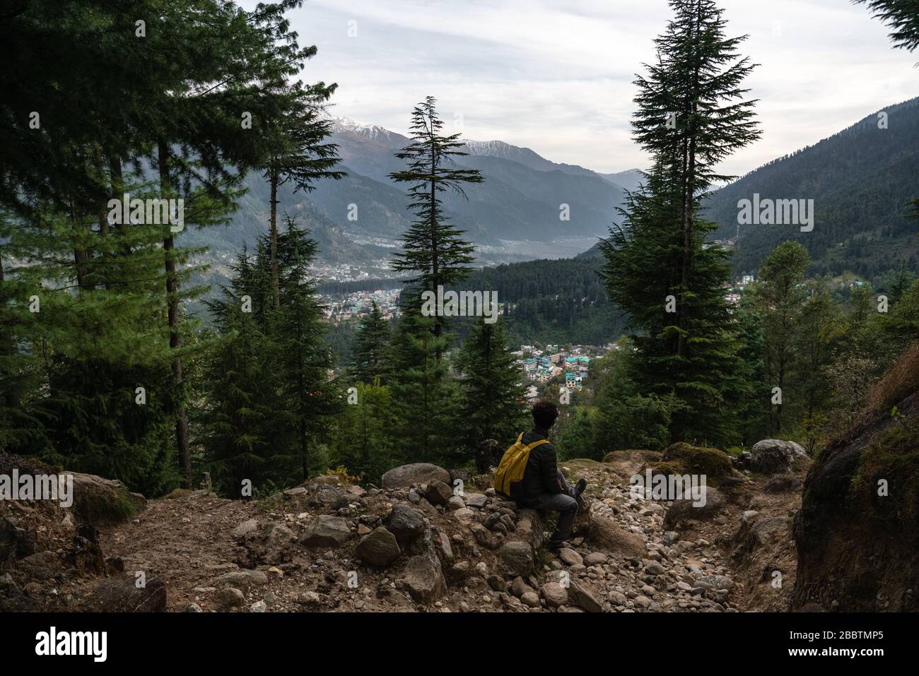 India Manali Rohtang Pass road - Oct 2018: Rohtang Pass in Northern ...