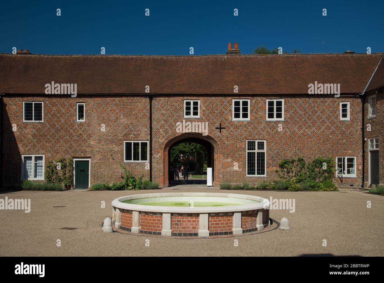 Red brick building bishops palace hi-res stock photography and images ...