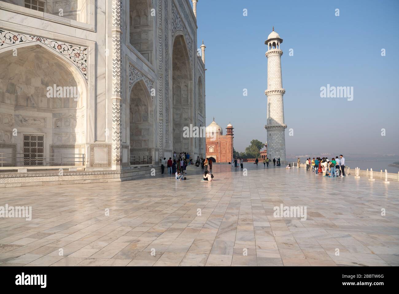 Taj Mahal India world wonder Stock Photo - Alamy