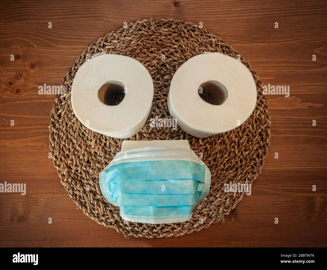 Toilet mask covid hi-res stock photography and images - Alamy