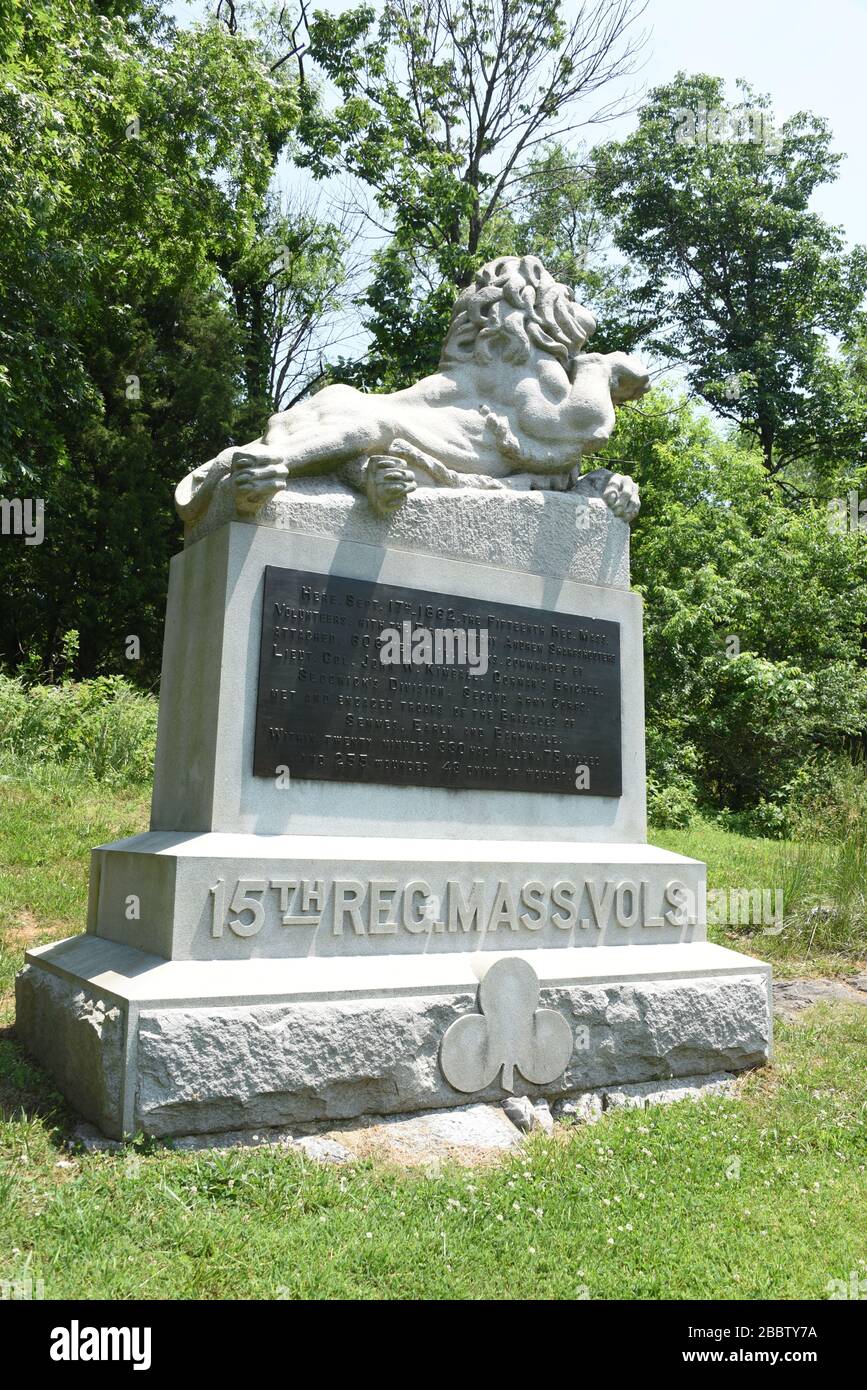 Antietam monument hi-res stock photography and images - Alamy