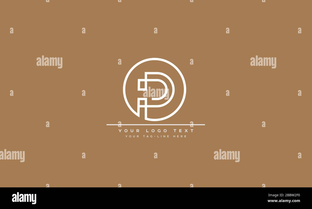 ABSTRACT LOGO P, PP ALPHABET LETTERS DESIGN Stock Vector Image & Art ...