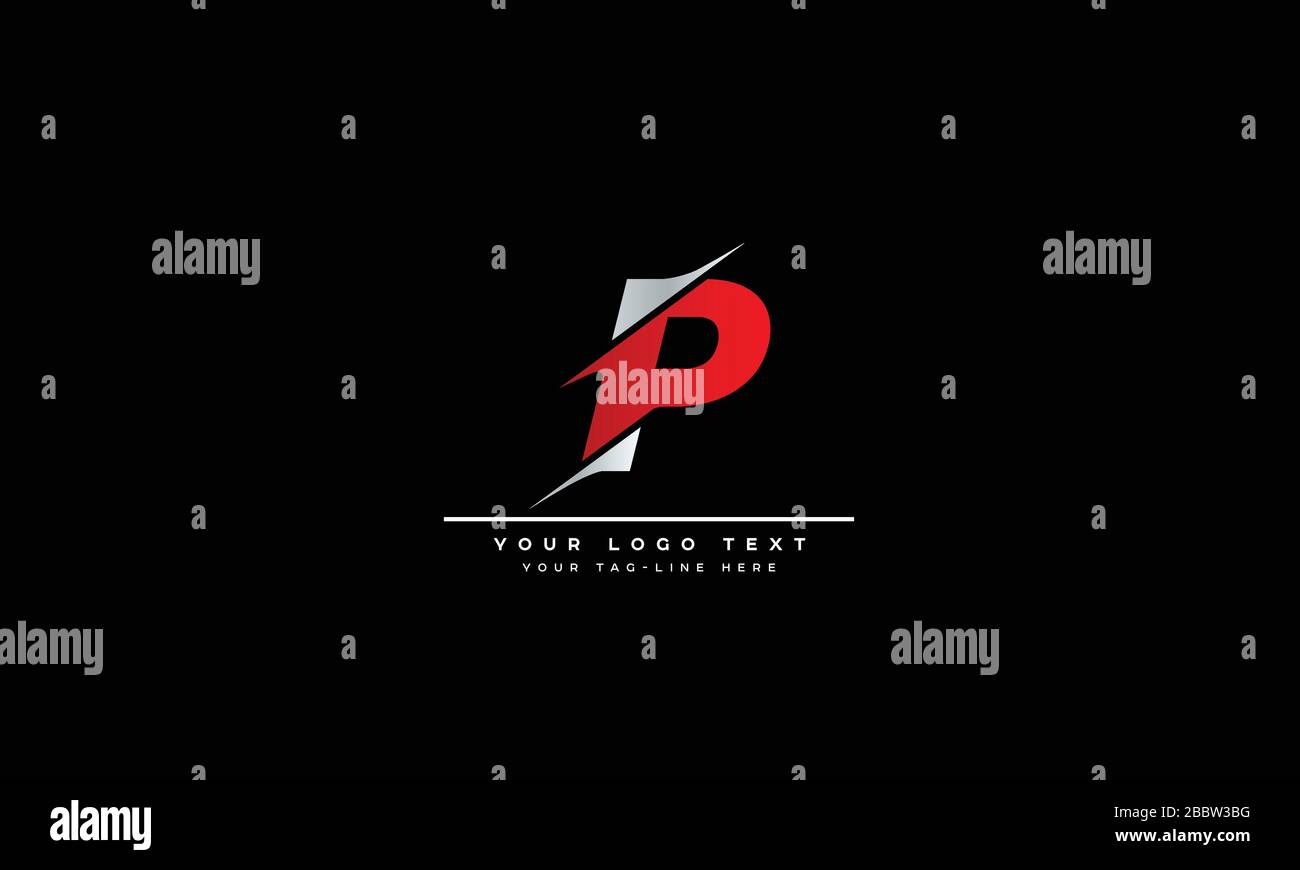 ABSTRACT LOGO P, PP ALPHABET LETTERS DESIGN Stock Vector Image & Art ...