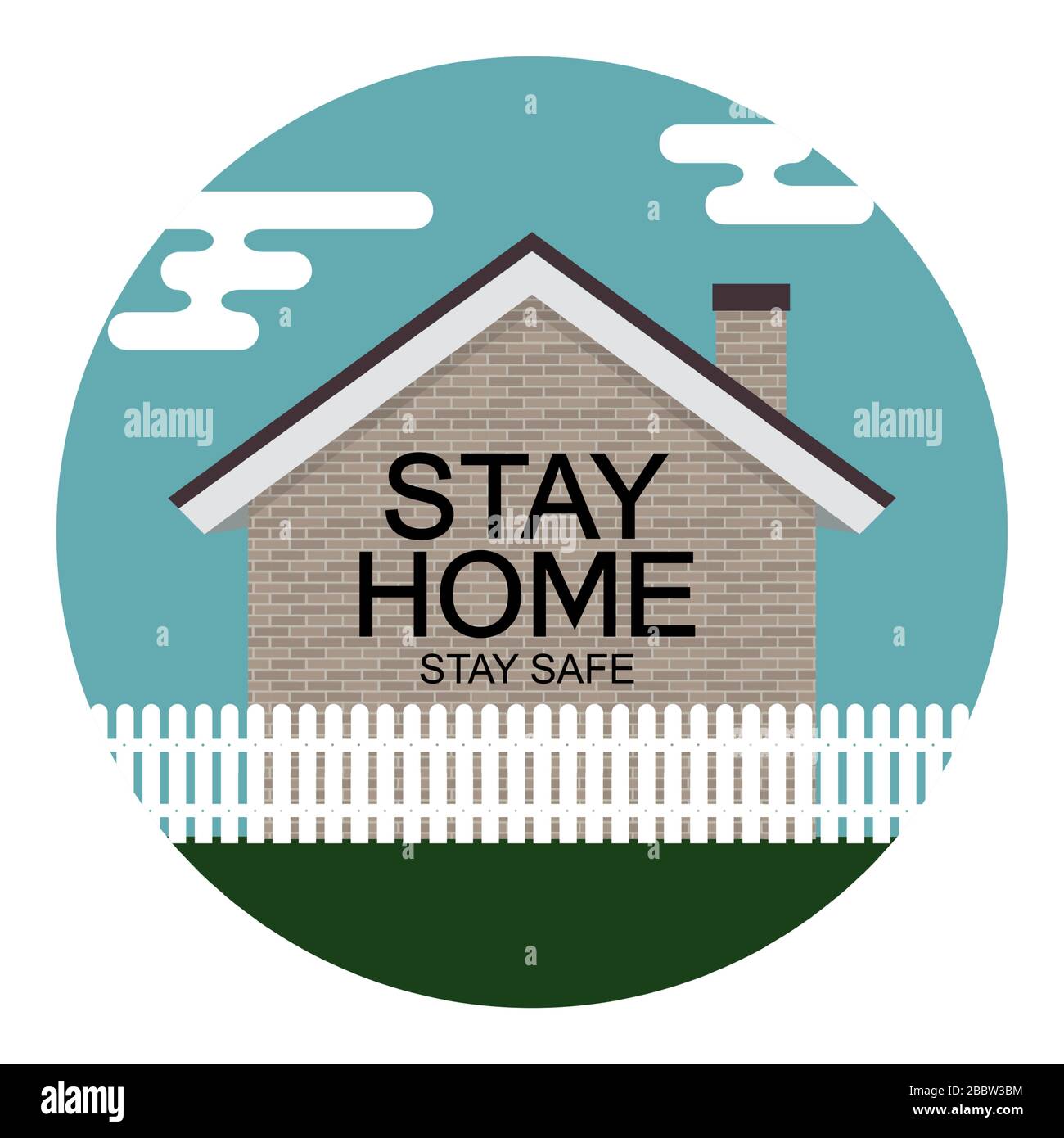 Stay Home. Stay Safe poster awareness social media campaign and ...