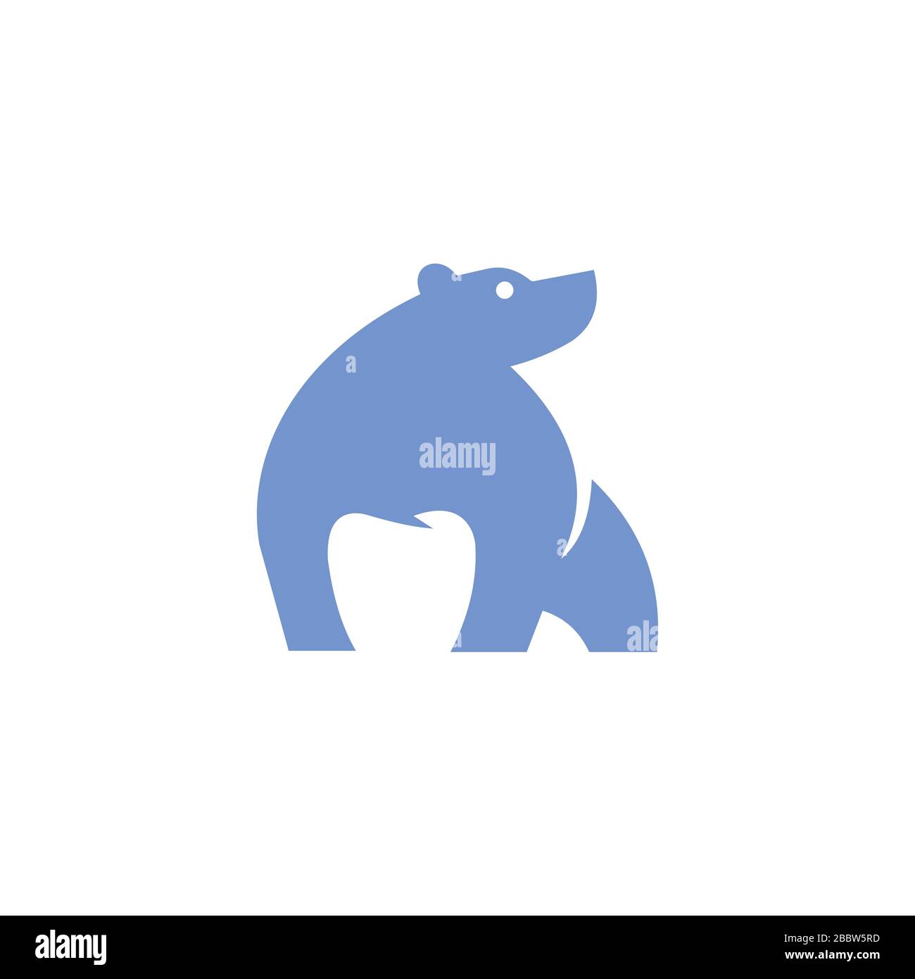 Bear Logo Vector Design Template Stock Vector Image & Art - Alamy