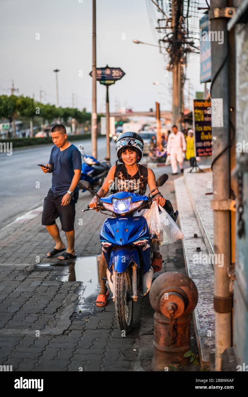 Street scene, Bangkok, Thailand, Asia Stock Photo - Alamy