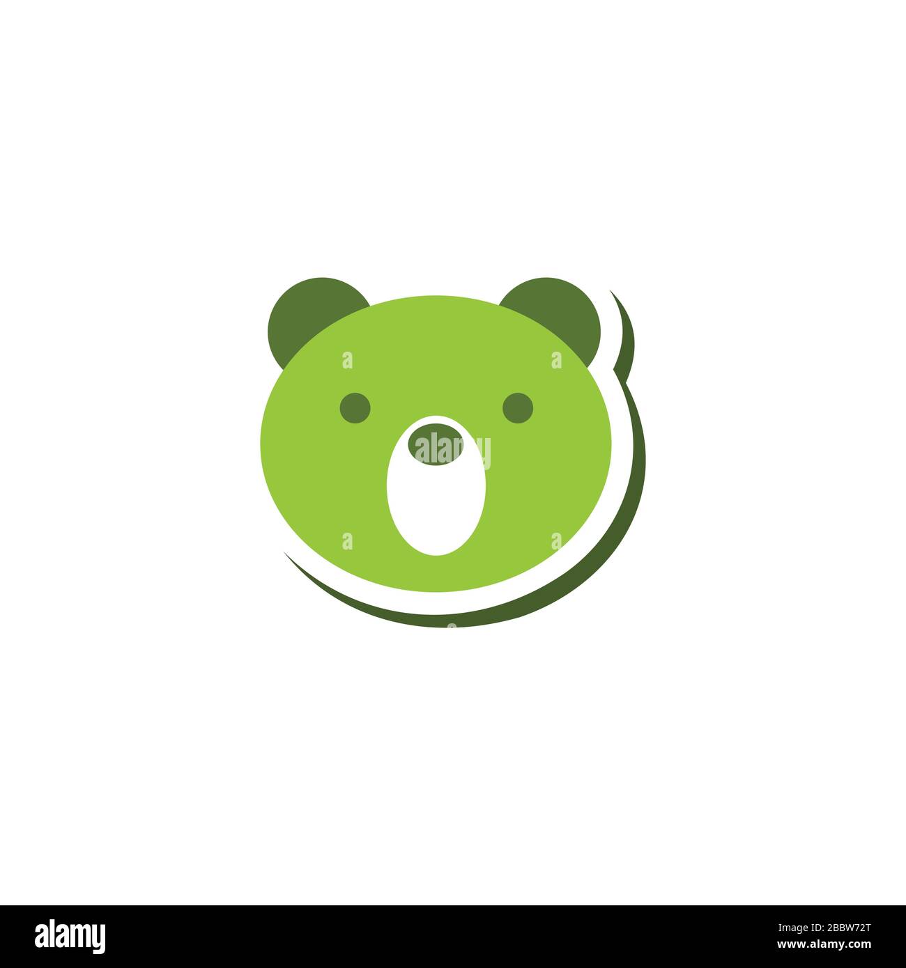 Bear Logo Vector Design Template Stock Vector Image & Art - Alamy