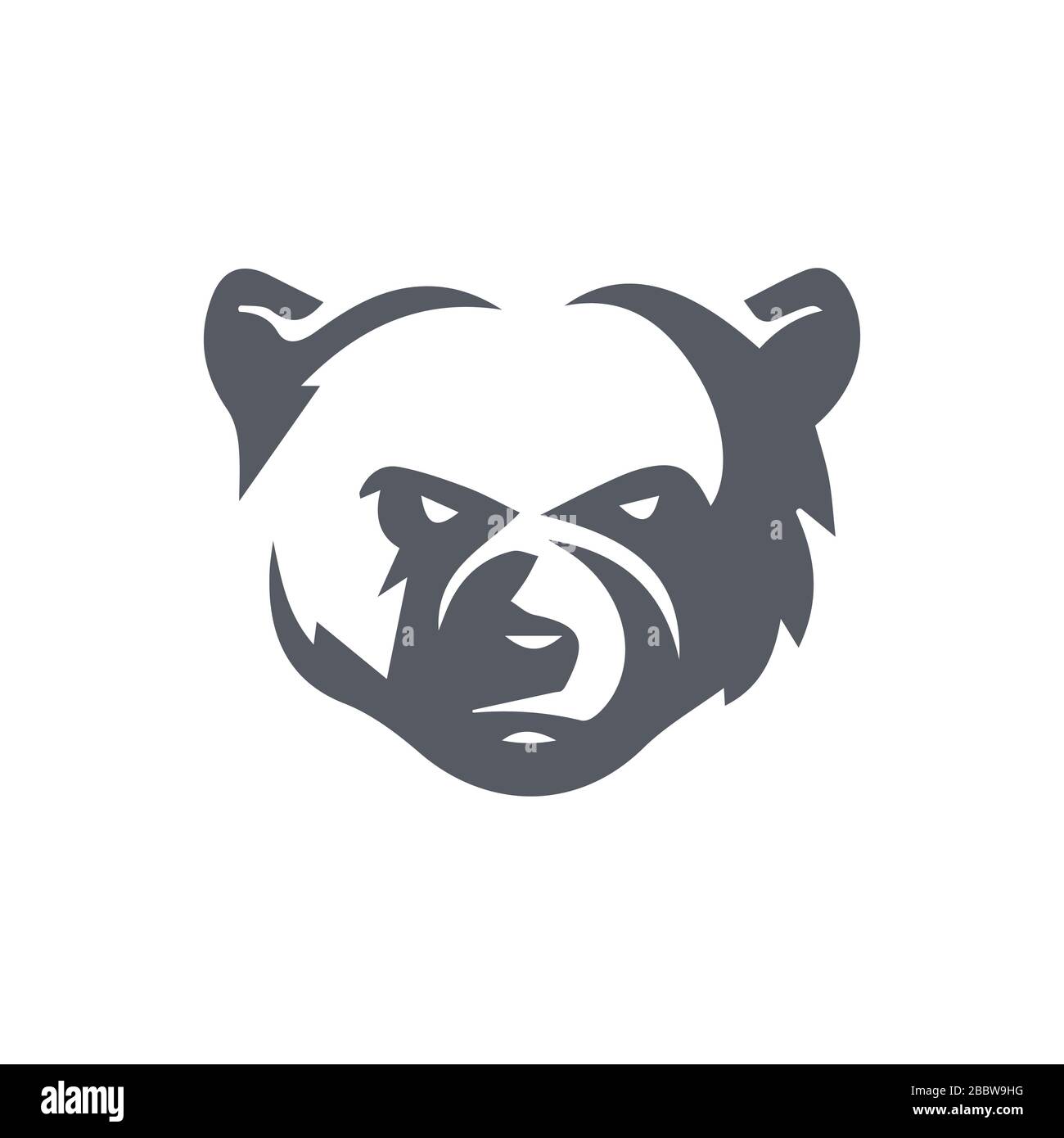 Bear Logo Vector Design Template Stock Vector Image & Art - Alamy