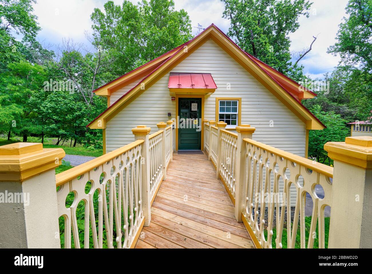 The Hendry House, C.F. Smith, Fort C.F. Smith, Washington, D.C Stock ...
