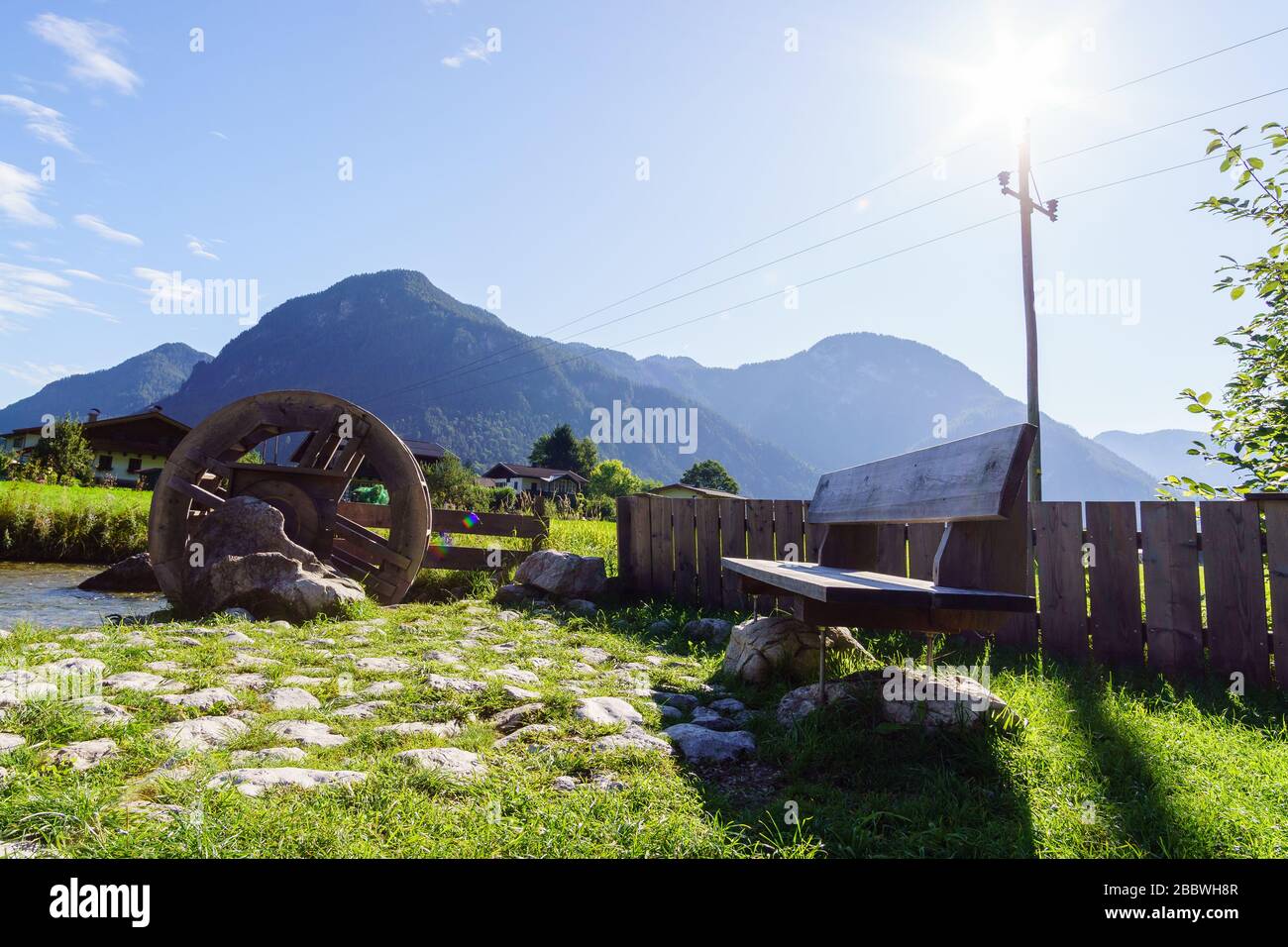 Loferer Waterfall Trail in Austria Stock Photo - Alamy