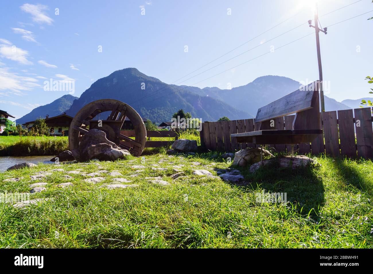 Loferer Waterfall Trail in Austria Stock Photo - Alamy