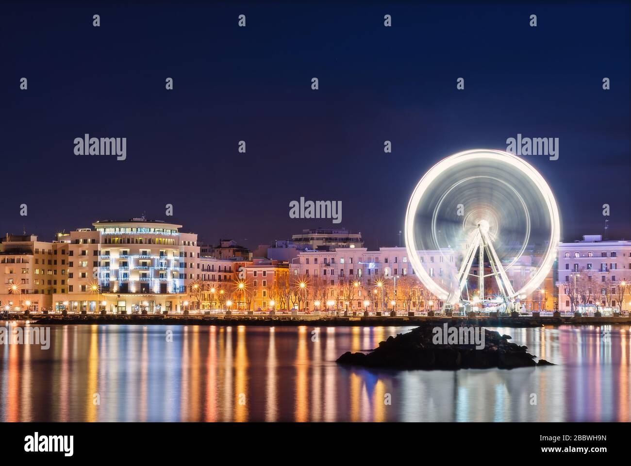 Skyline of Bari, Italy Stock Photo - Alamy