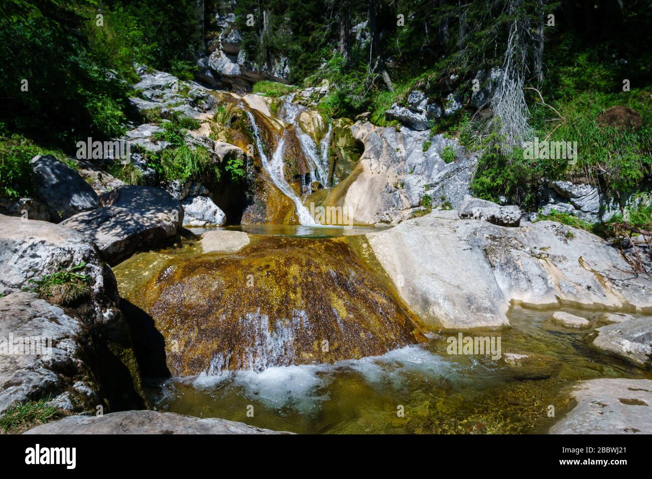 Loferer Waterfall Trail in Austria Stock Photo - Alamy