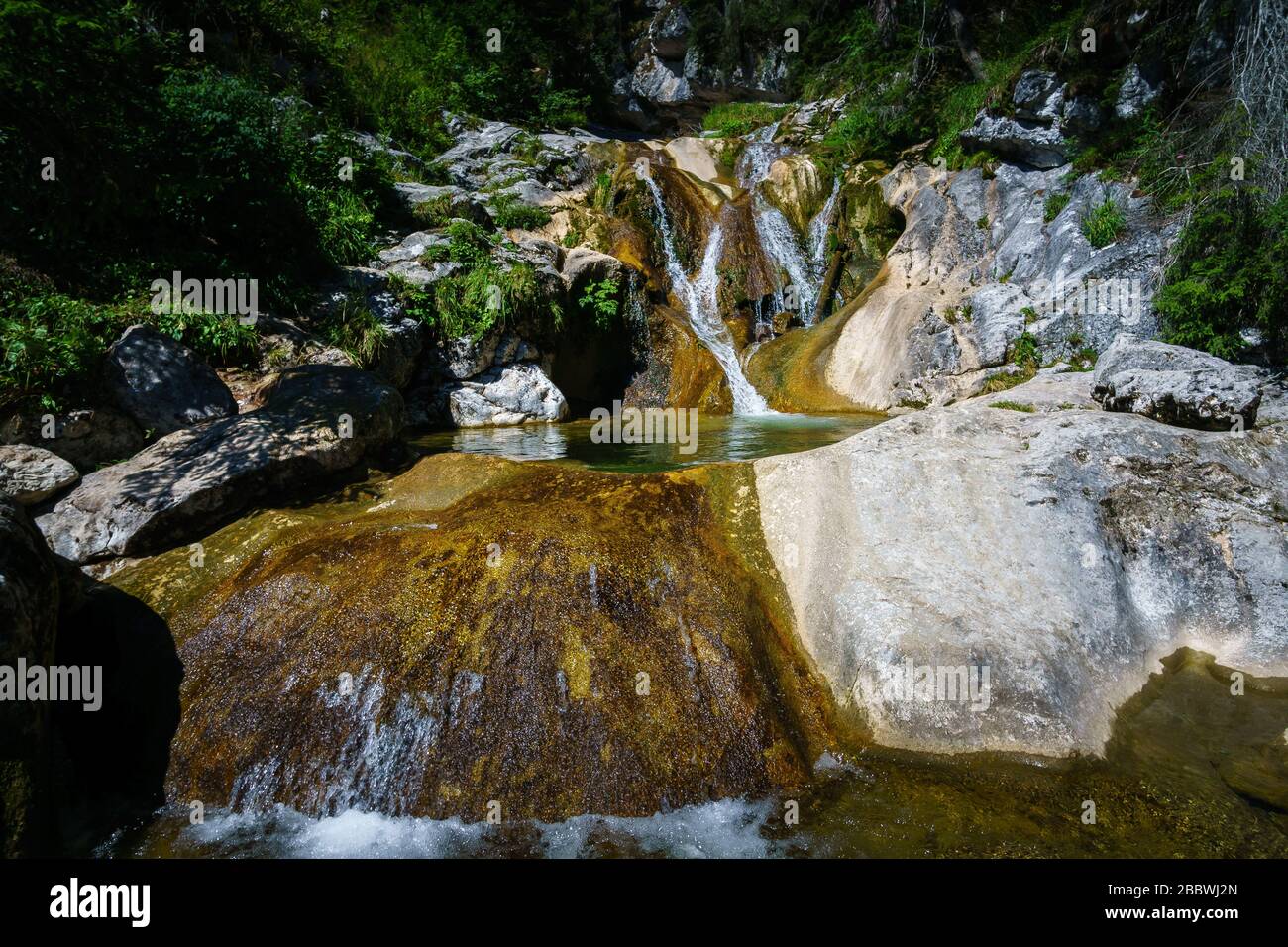 Loferer Waterfall Trail in Austria Stock Photo - Alamy
