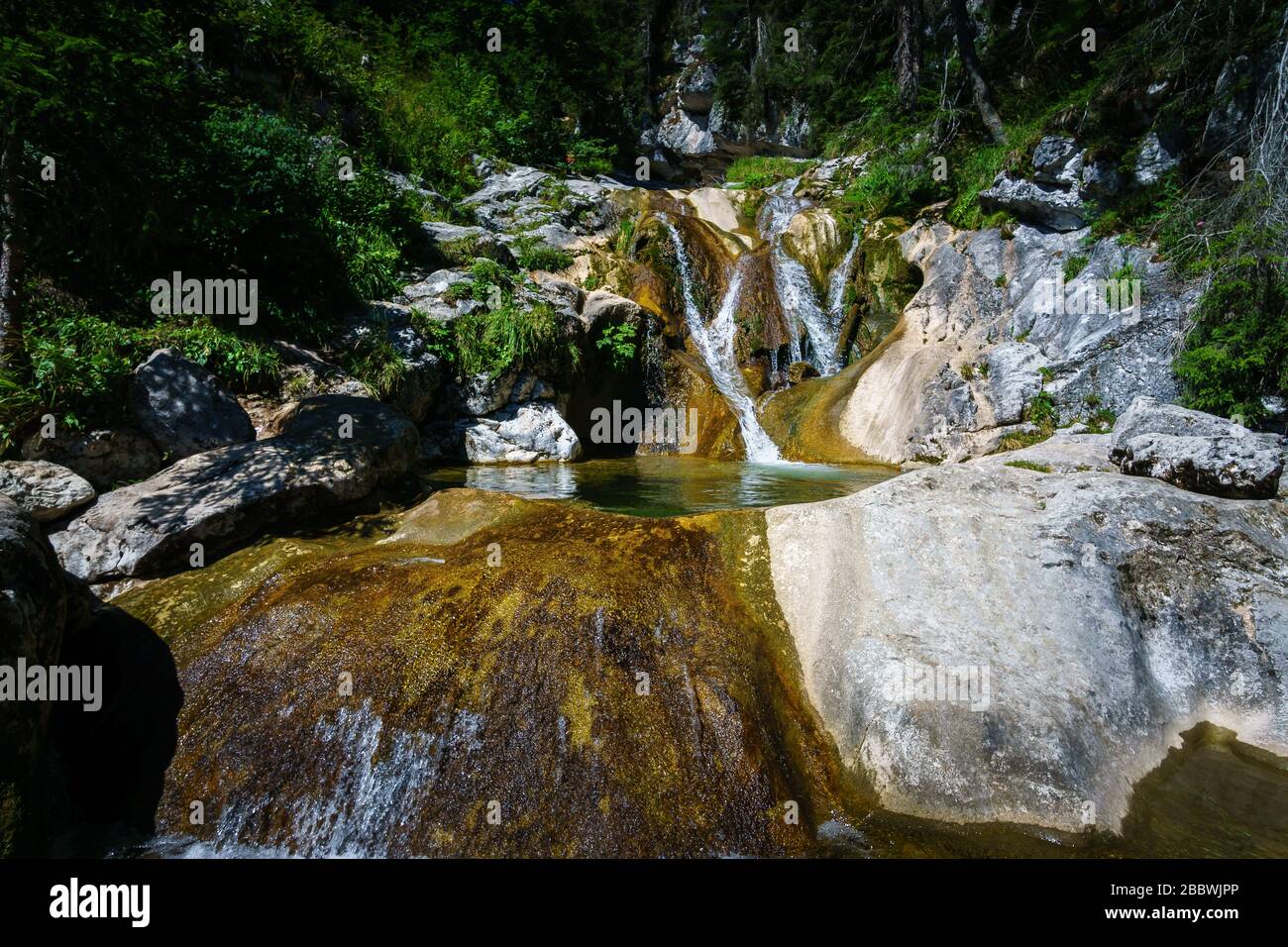 Loferer Waterfall Trail in Austria Stock Photo - Alamy