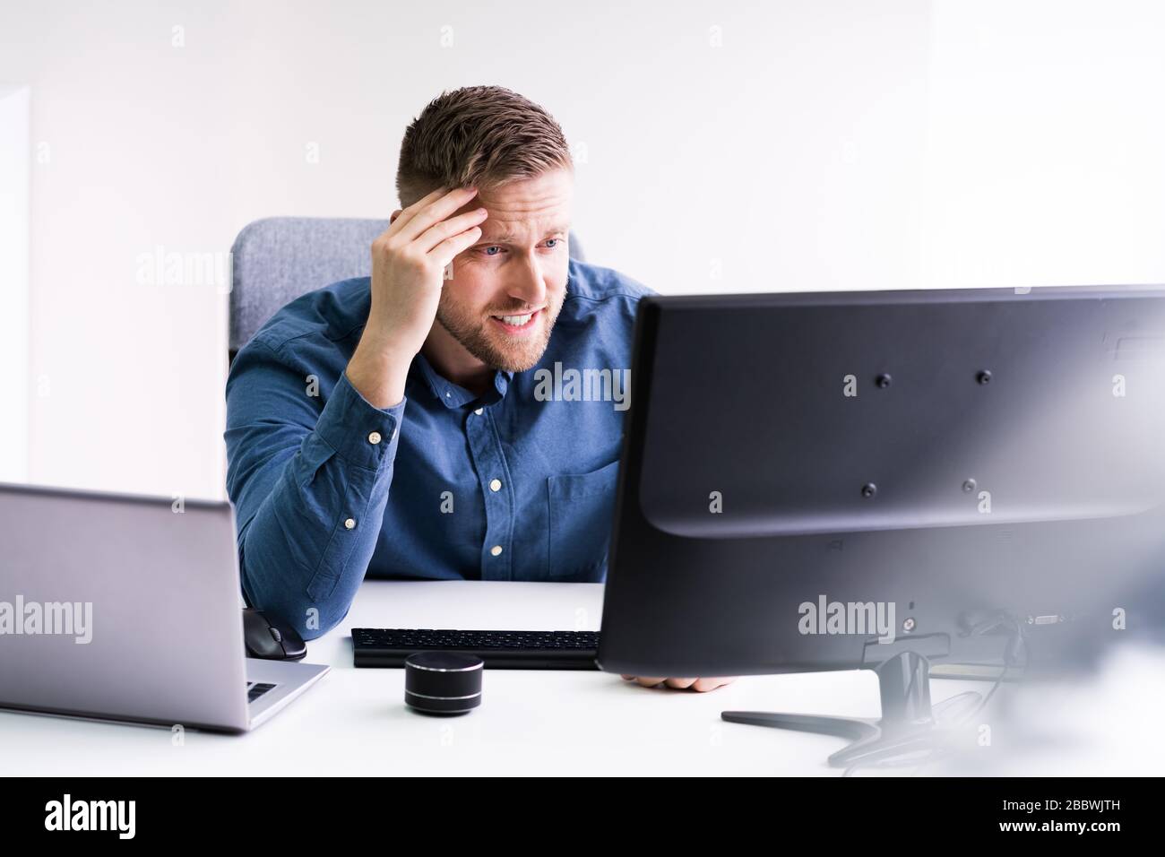 Work stressed hi-res stock photography and images - Alamy