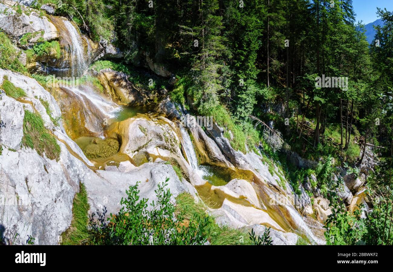 Loferer Waterfall Trail in Austria Stock Photo - Alamy