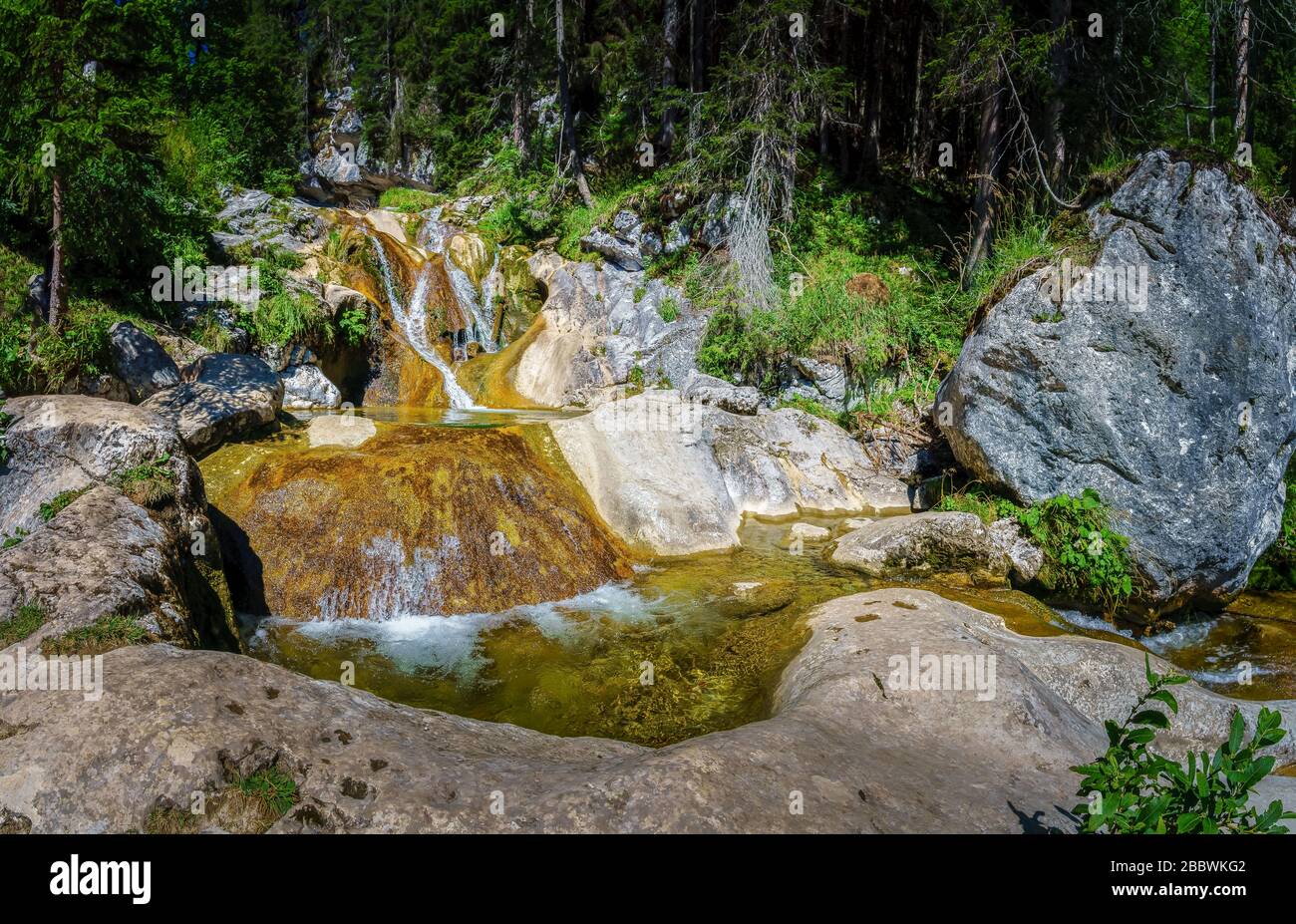 Loferer Waterfall Trail in Austria Stock Photo - Alamy