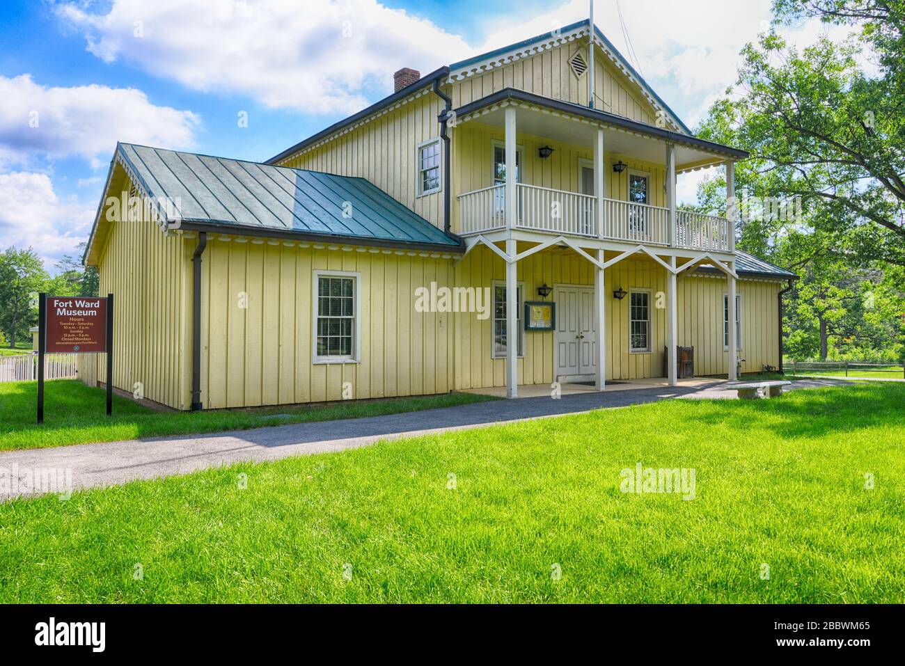 Fort Ward Museum and Historic Site, Washington, D.C Stock Photo - Alamy