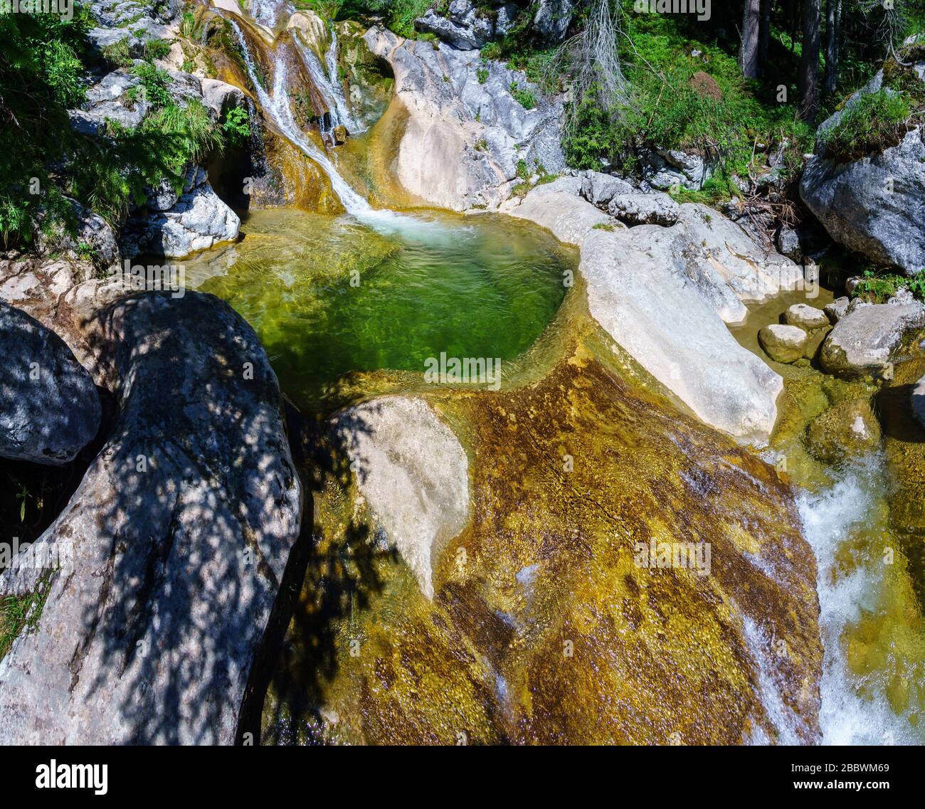 Loferer Waterfall Trail in Austria Stock Photo - Alamy