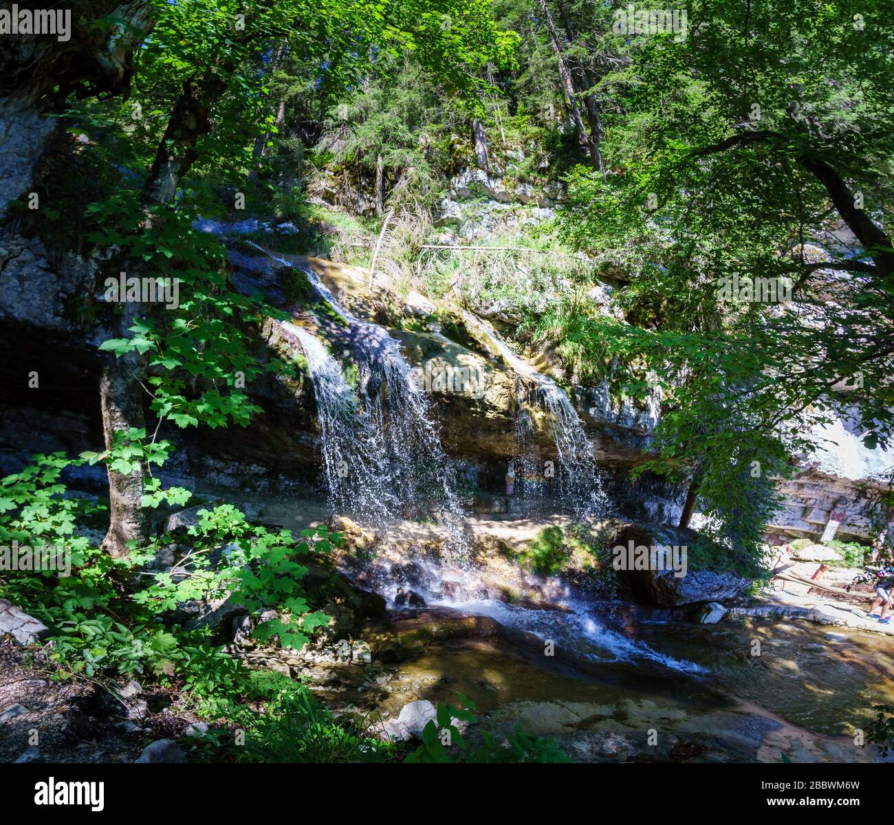 Loferer Waterfall Trail in Austria Stock Photo - Alamy