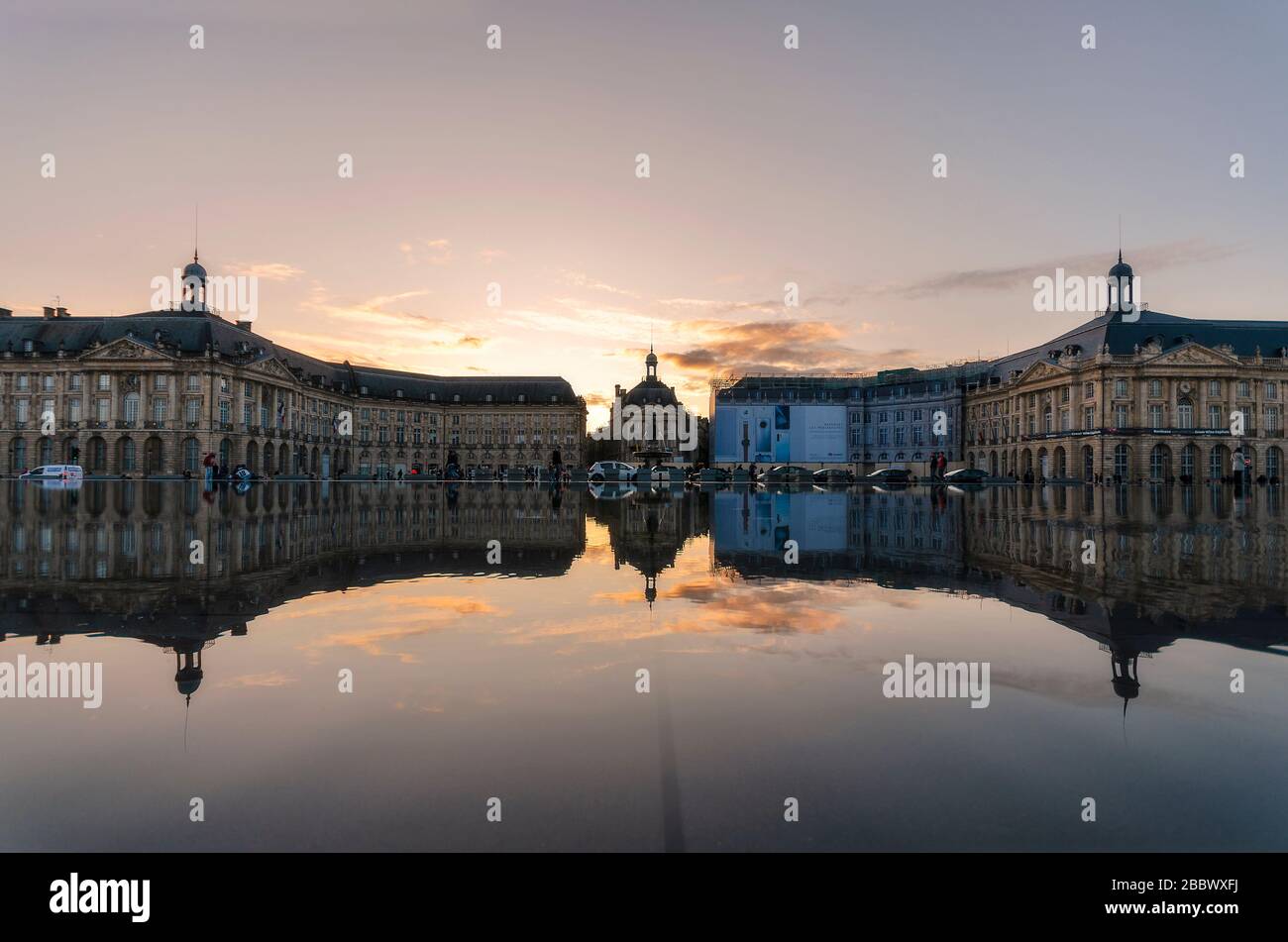Sunset in bordeaux france hi-res stock photography and images - Alamy