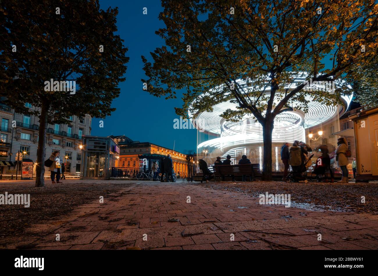 Sunset in bordeaux france hi-res stock photography and images - Alamy
