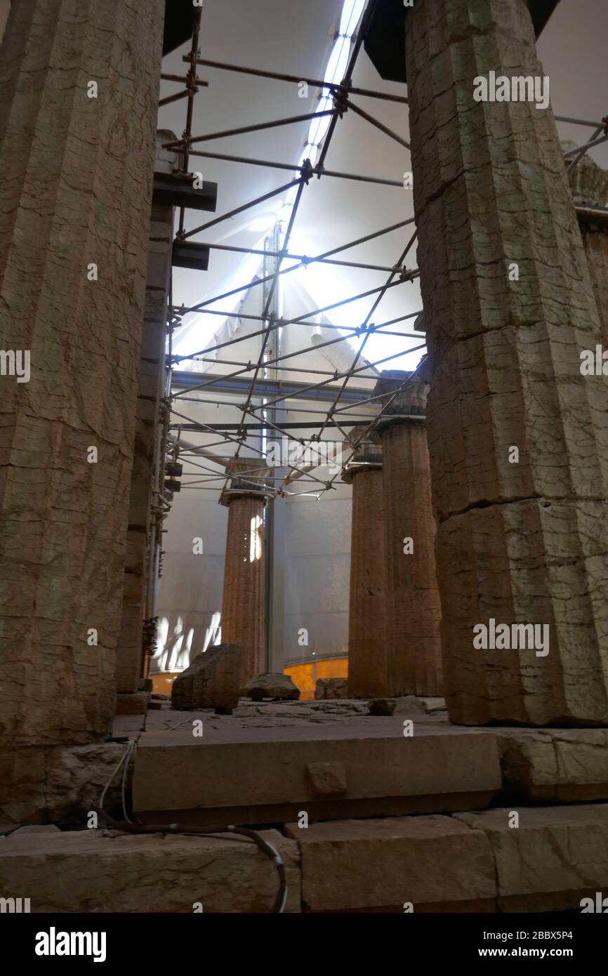 Bassae Archaeological Site Stock Photo - Alamy