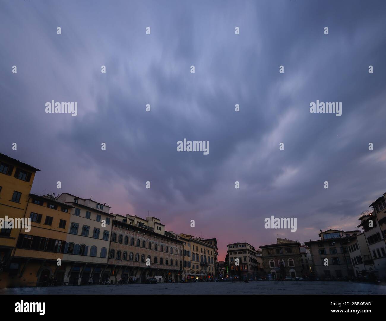 Sunset pink florence hi-res stock photography and images - Alamy
