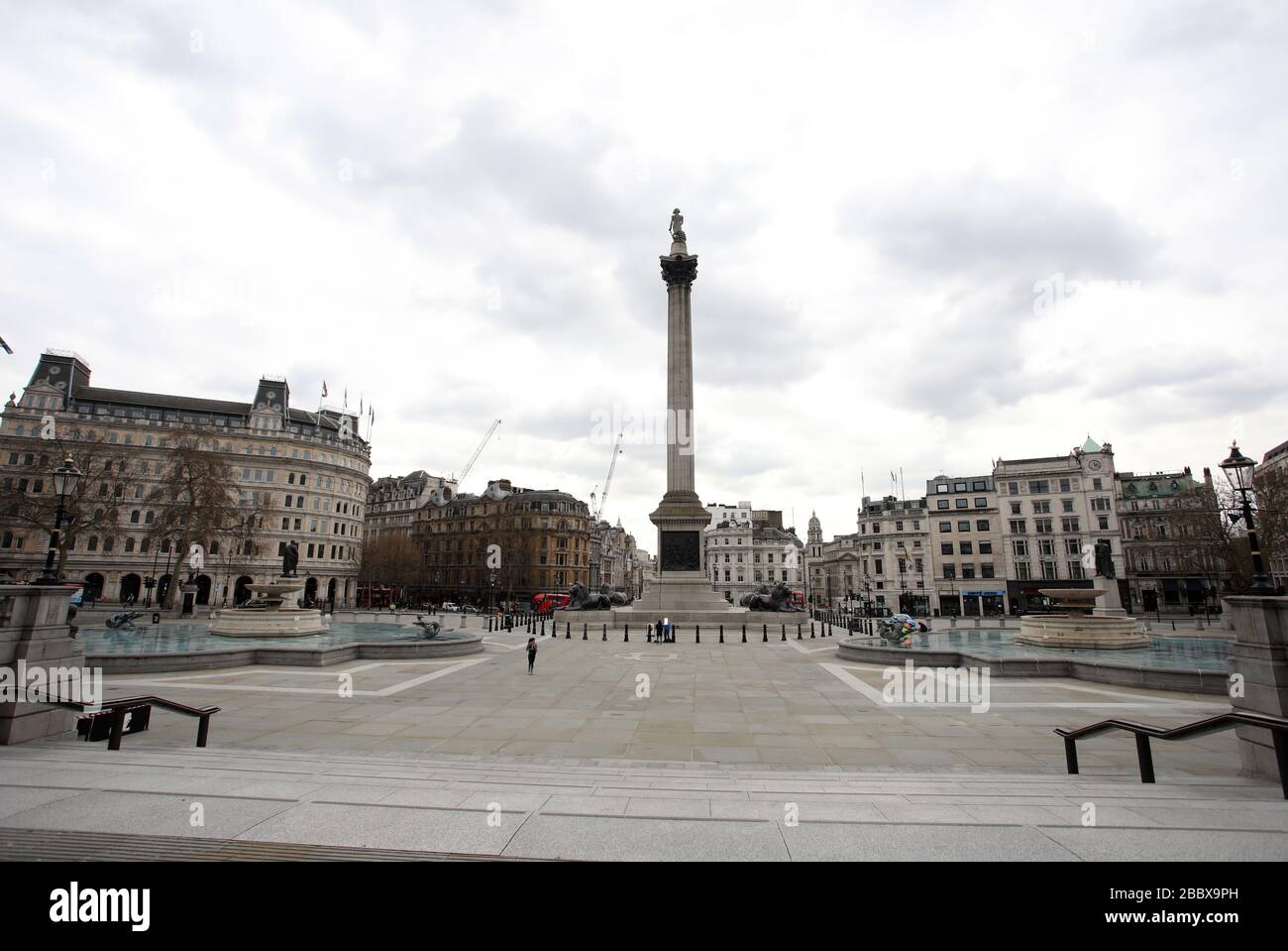 London, UK. 01st Apr, 2020. Day Nine of Lockdown in London. An almost ...