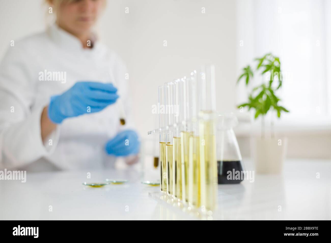 Heal plant scientist hi-res stock photography and images - Alamy