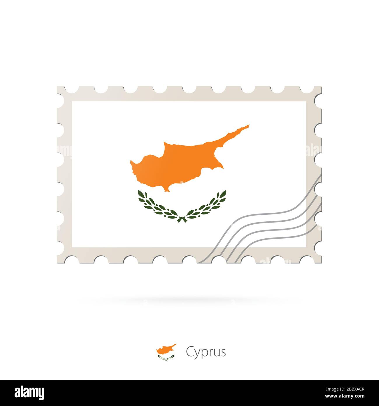 Cyprus postage stamp Stock Vector Images - Alamy