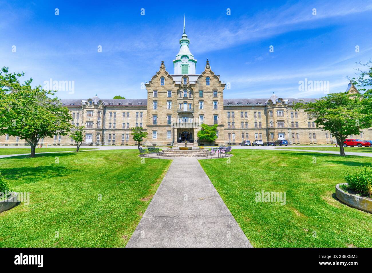 Trans-Allegheny Lunatic Asylum, Weston, WV Stock Photo - Alamy