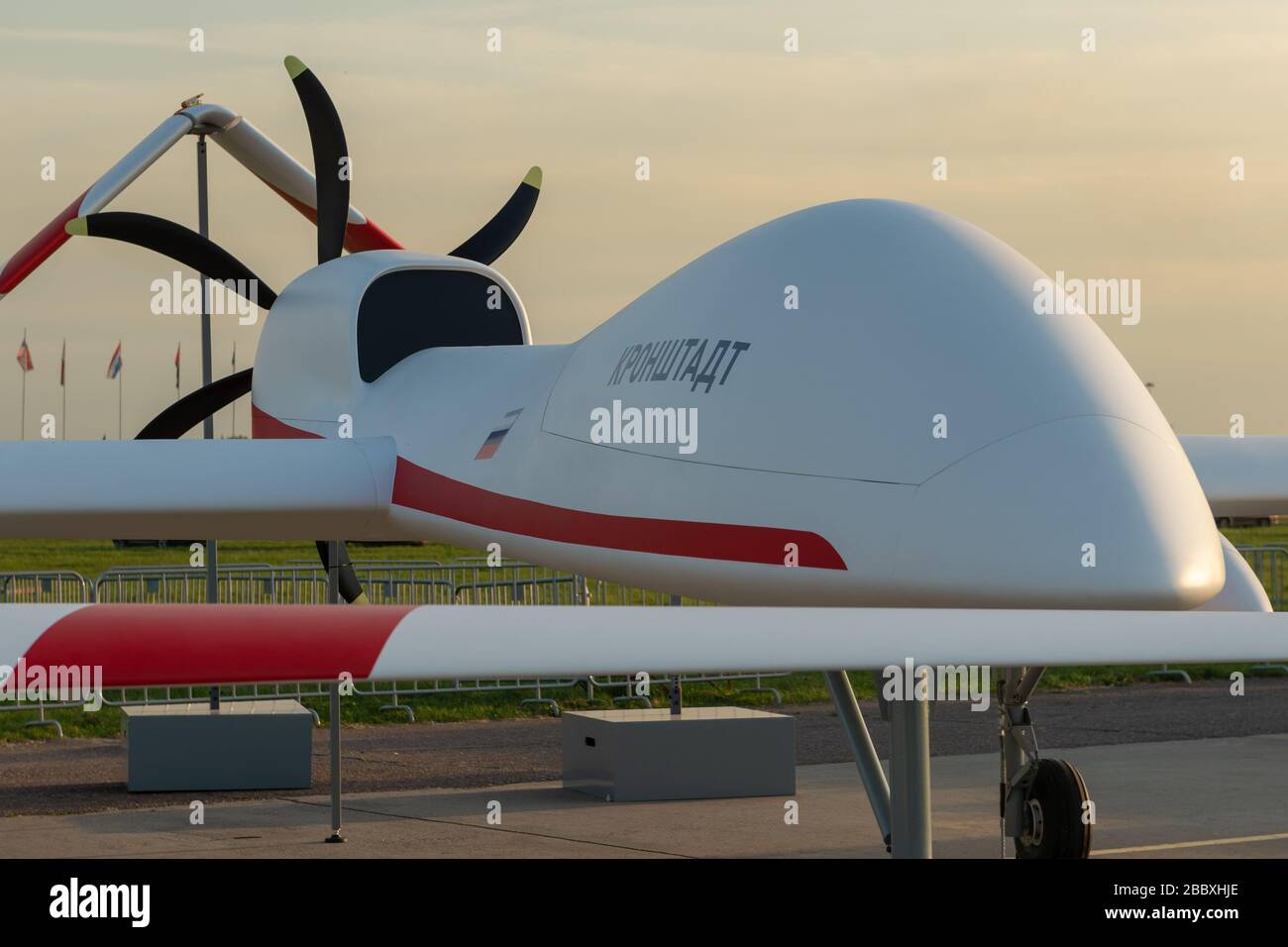 August 30, 2019. Zhukovsky, Russia.Russian multi-purpose heavy-class ...