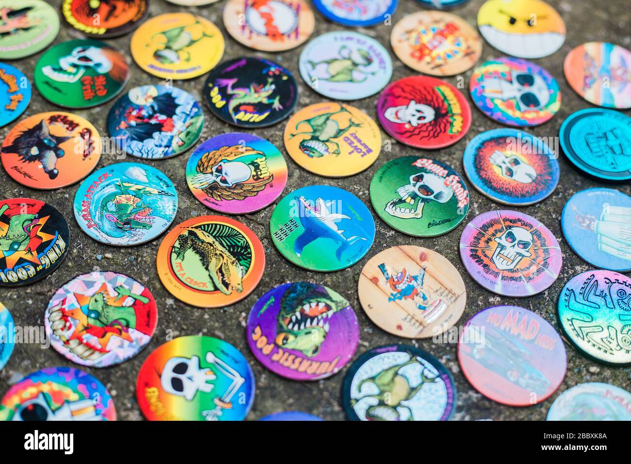 1990s pogs hi-res stock photography and images - Alamy