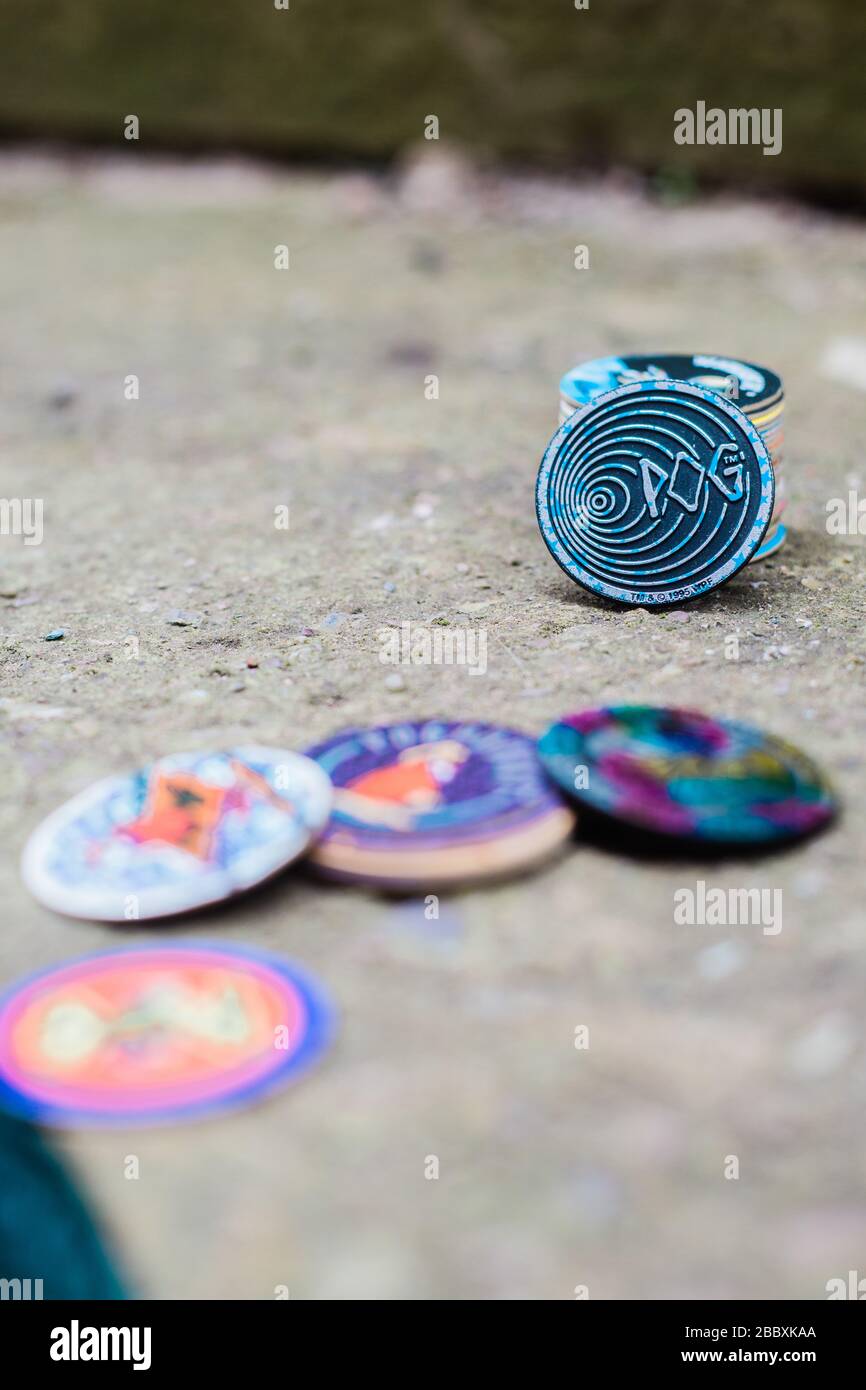 1990s pogs hi-res stock photography and images - Alamy