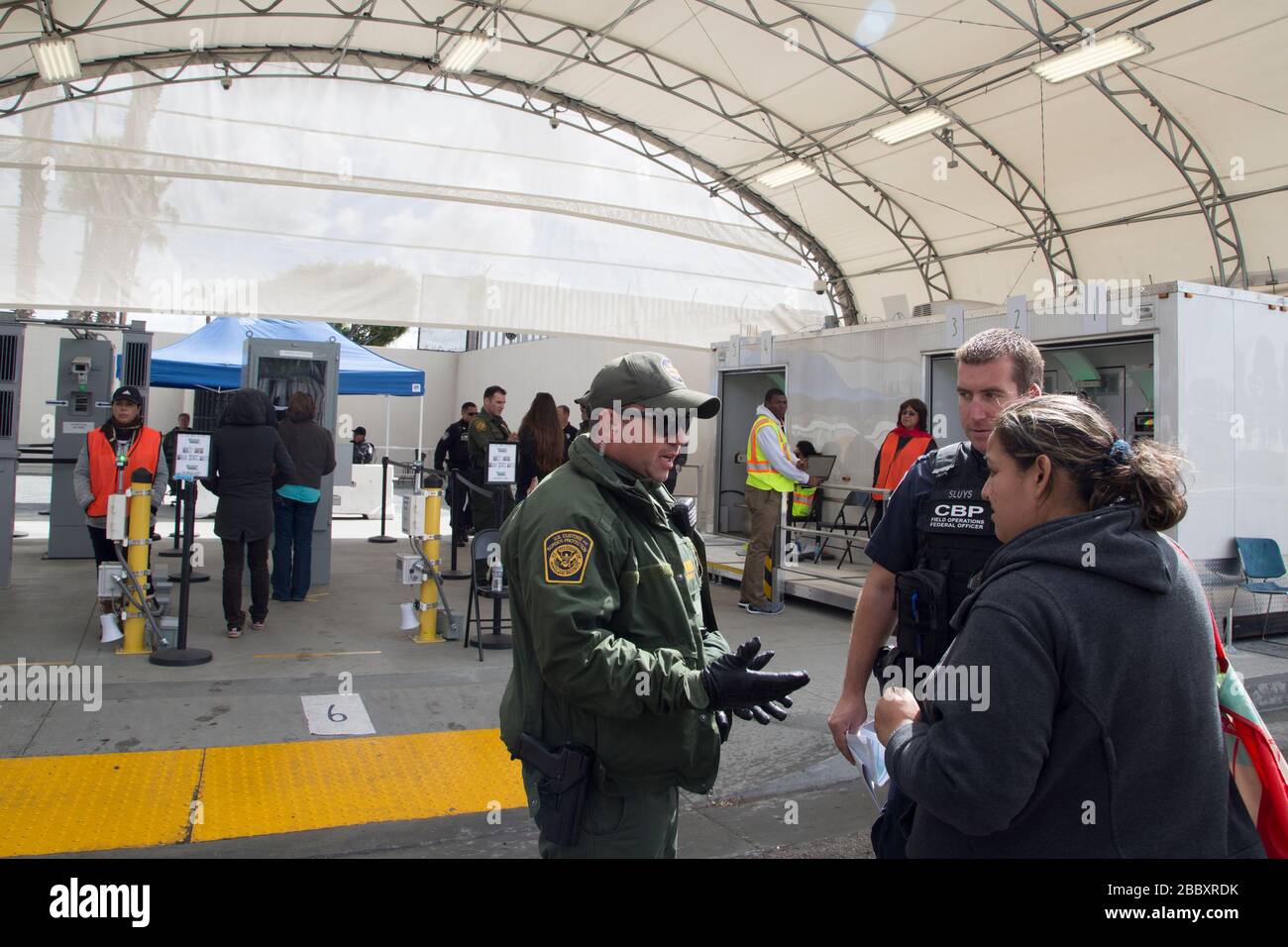 Otay mesa border crossing hi-res stock photography and images - Alamy
