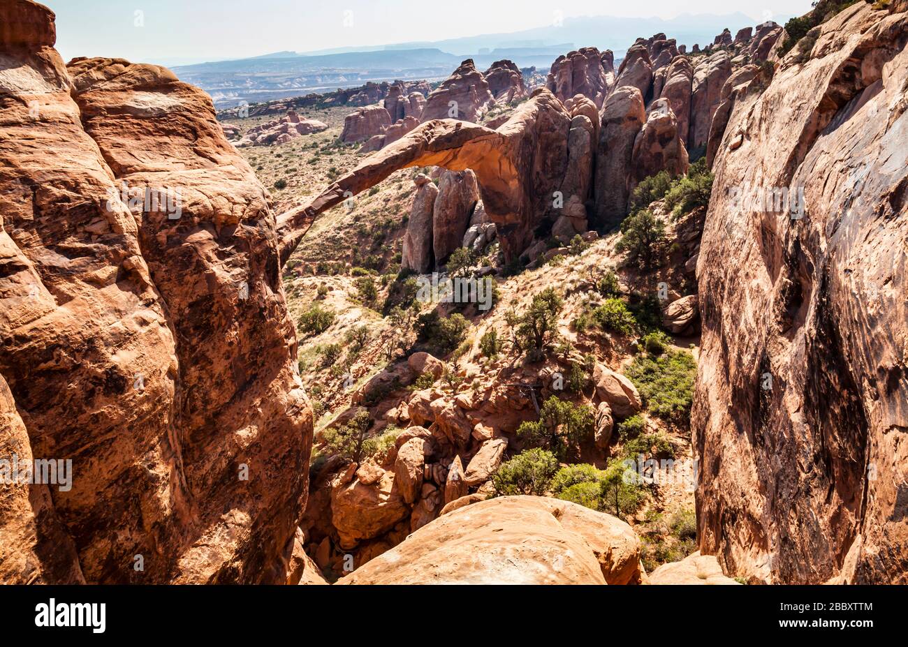 Arches national park landscape arch hi-res stock photography and images - Alamy